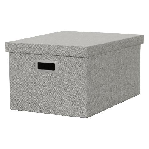 Amicasa Scatola salvaspazio pieghevole (51x38x30cm) Grigio chiaro SNH ...